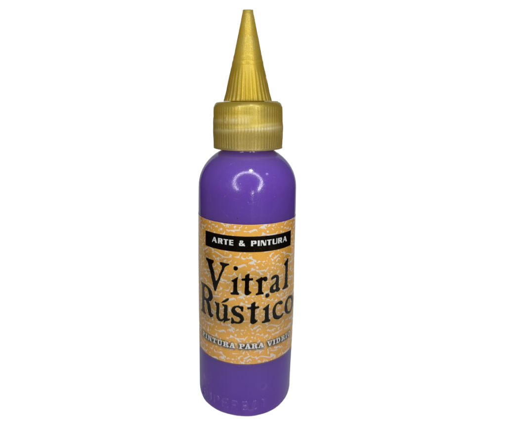 Vitral Rústico Color Morado Claro 2 onzas – Arte y Pintura